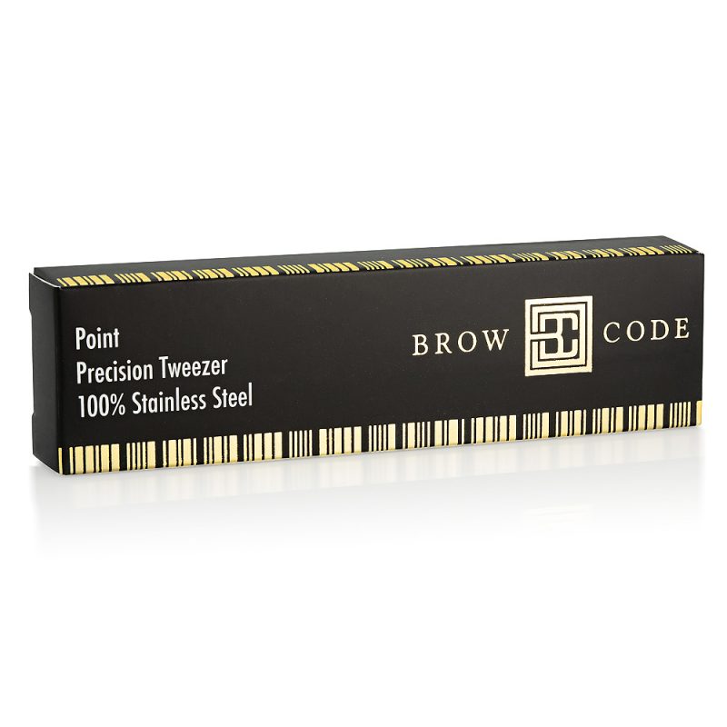 Brow Code Tweezers - Point Precision | YN Salon Supplies